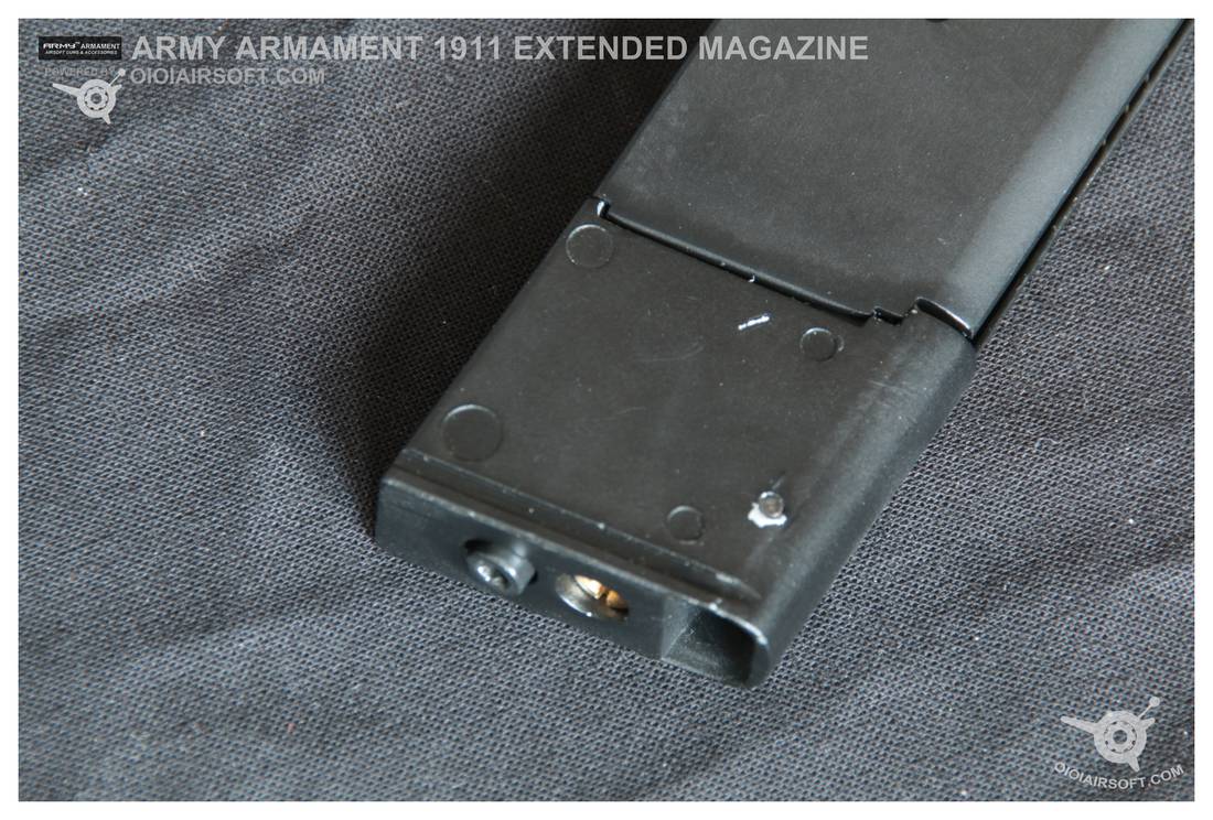 1911 extended magazine mag GBB GBBP airsoft long chargeur army armament ...