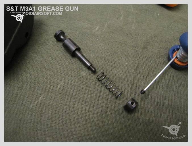 M3A1 grease gun S&T aeg airsoft review test oioiairsoft oioi ww2 ...