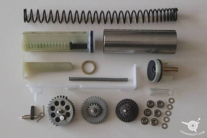 V7 gearbox m14 sten disassembly dismantling démontage tech aeg version ...