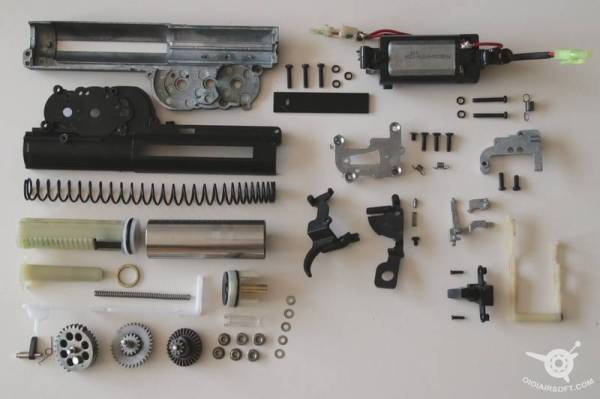 V7 gearbox m14 sten disassembly dismantling démontage tech aeg version ...